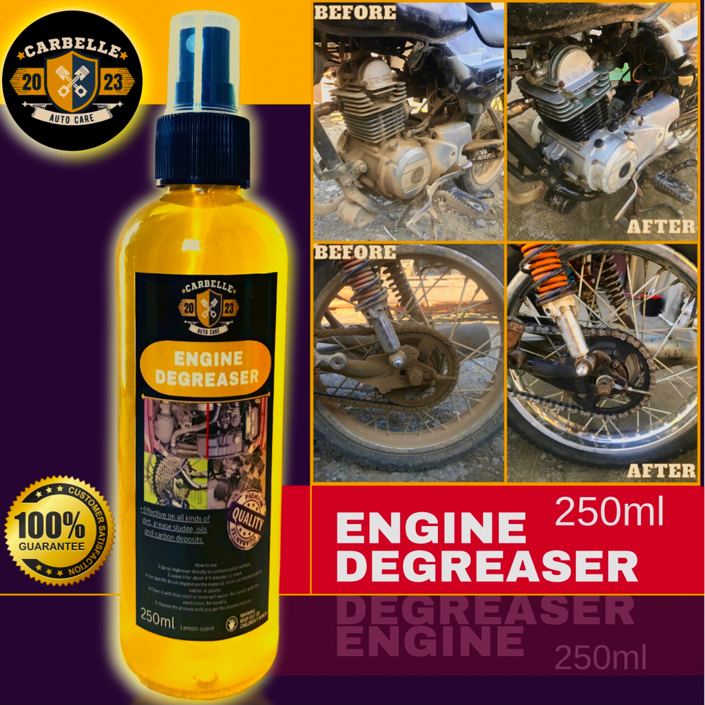 CARBELLE Engine Degreaser 250ml Bike Motorcycle Trucks Car Stain Rust ...