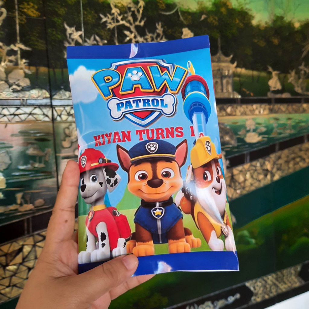 Customized / Personalized Chip Bag Snack Bag Packaging Glossy | Shopee ...