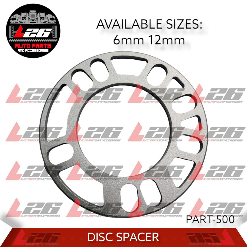 DISC SPACER / WHEEL SPACER 6mm 12mm PART-500 | Shopee Philippines