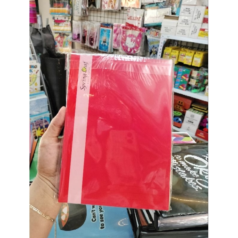 SpringLeaf Binder Refill(6x8.5")(5x7") | Shopee Philippines