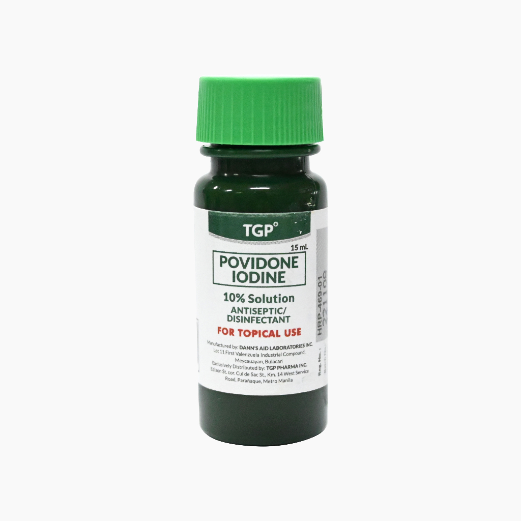 TGP Povidone Iodine 15ml | Shopee Philippines