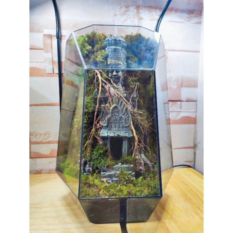 Terrarium Glass Enclosure (Hexagon Tower Design) | Shopee Philippines