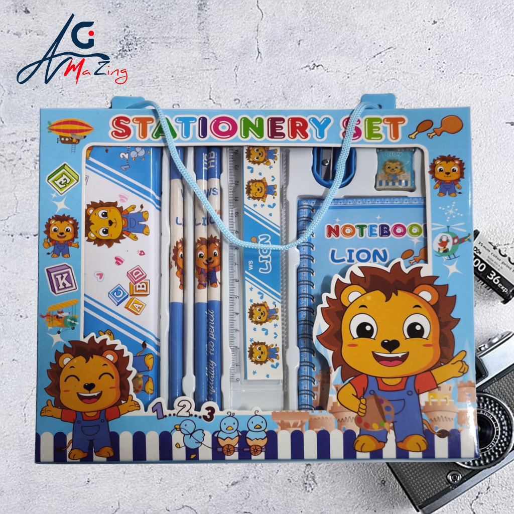 Best Gift 8in1 Children's Pencils Stationery Set School Supplies ...