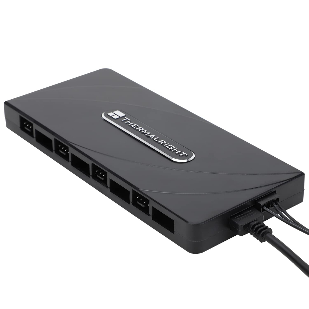 Thermalright PWM and ARGB Fan HUB Controller. Up to 8 Groups of Fans, 8 ...