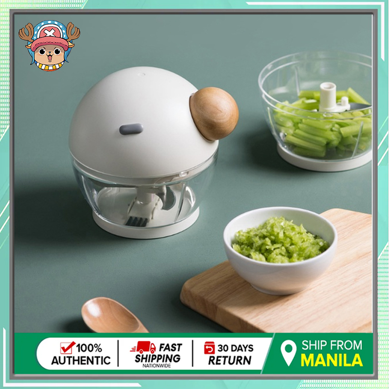 Mini Mechanical Chopper Vegetable Fruit Food Cutter Grater Slicer ...