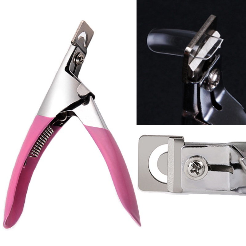 Nail.World Nail Tips Edge Cutter Clipper False Tool Uv Acrylic Fake Gel ...