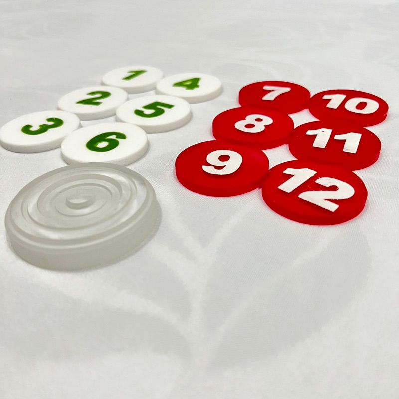 Pool Chips Fiber Glass with Number (Random Colors) | Shopee Philippines