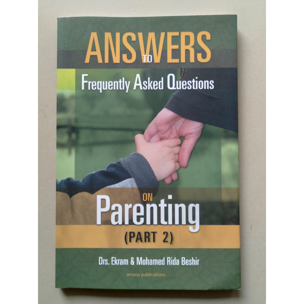 Answers to Frequently Asked Questions on Parenting (Part 2) | Shopee ...