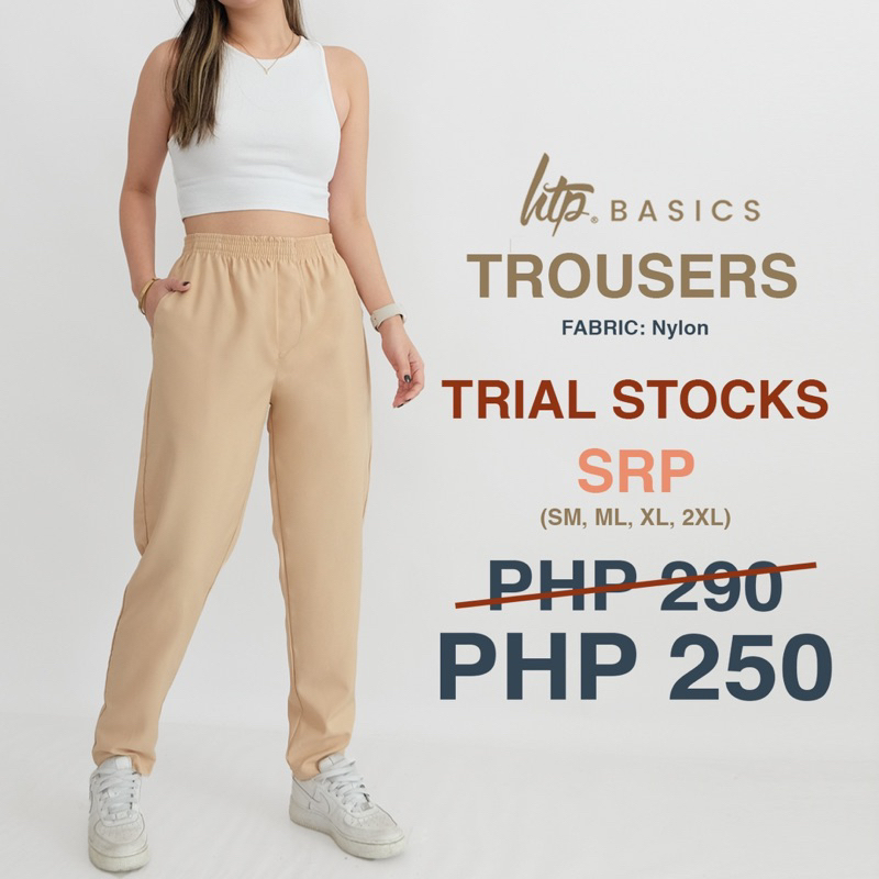 HTP Basics Trousers (Unisex) | Shopee Philippines