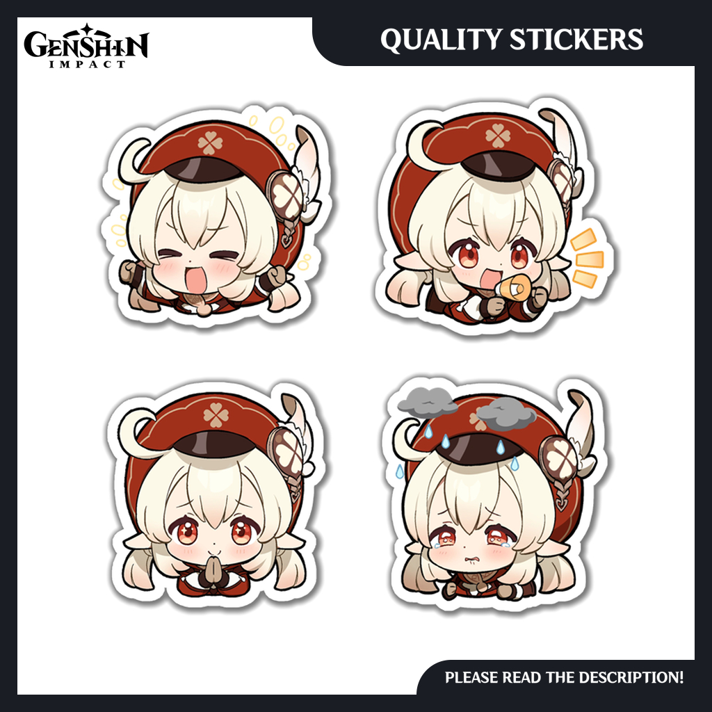 Klee - Genshin Impact Emoji Stickers | Shopee Philippines