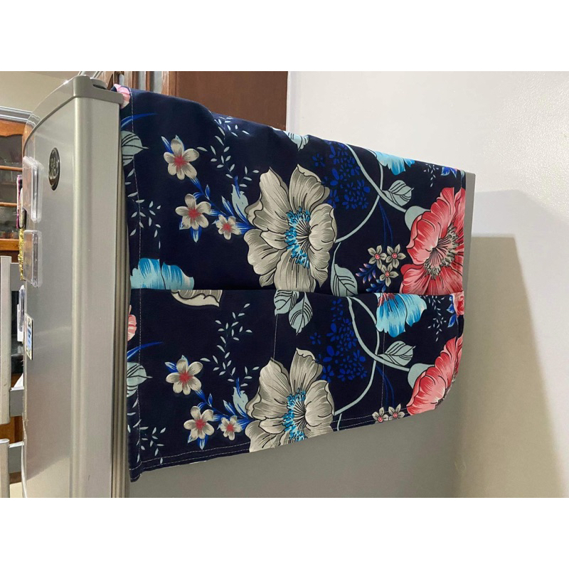 Refrigerator Cover with pockets / Ref Cover | Shopee Philippines