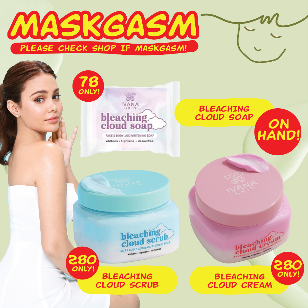 IVANA SKIN BLEACHING CLOUD SCRUB, BLEACHING CLOUD CREAM, BLEACHING ...