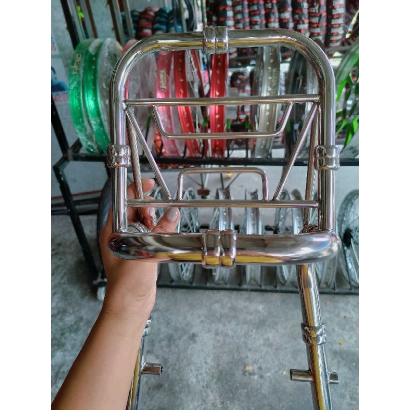 Stainless Carrier for Tmx / Rusi ( GOOD QUALITY) | Shopee Philippines