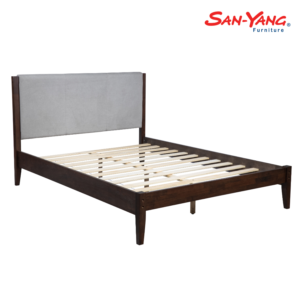 San-Yang Wooden Bed 100423 | Shopee Philippines