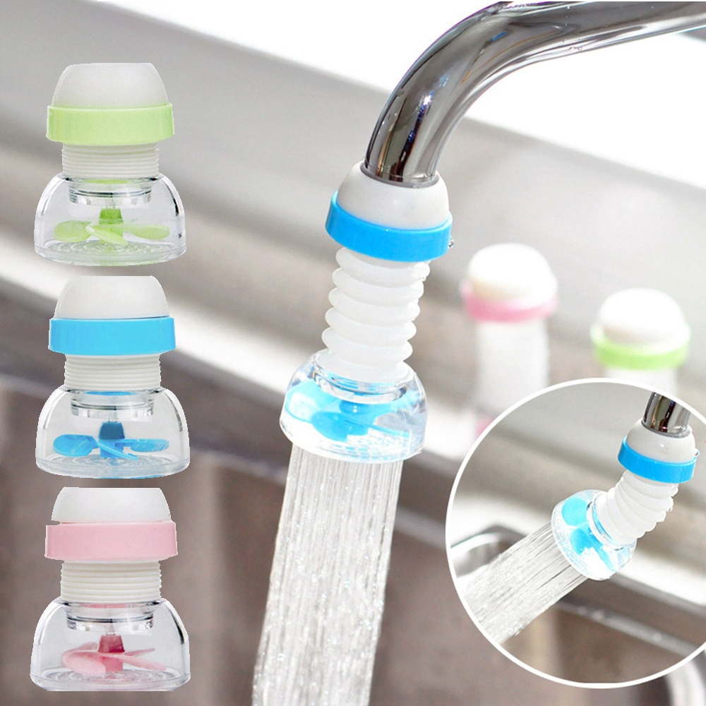 Faucet Filter Splash-proof Shower Tap Water Filter Kitchen Water ...