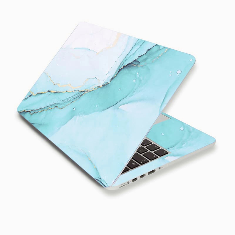 Laptop Cover Decal Skin Sticker Marble Granite Art Visual Texture Vinyl ...