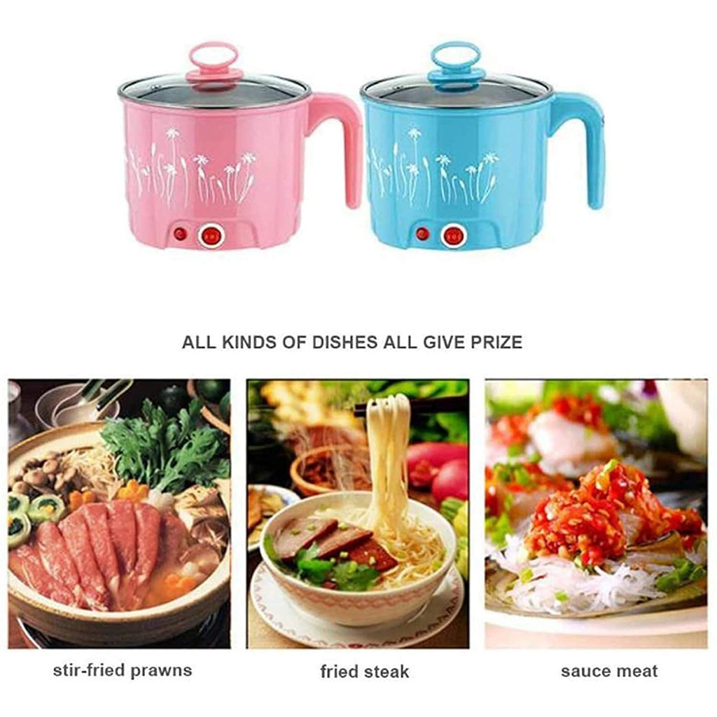 1.5 Liter Electric Multifunction Cooking Pot Multi-Purpose Cooker ...