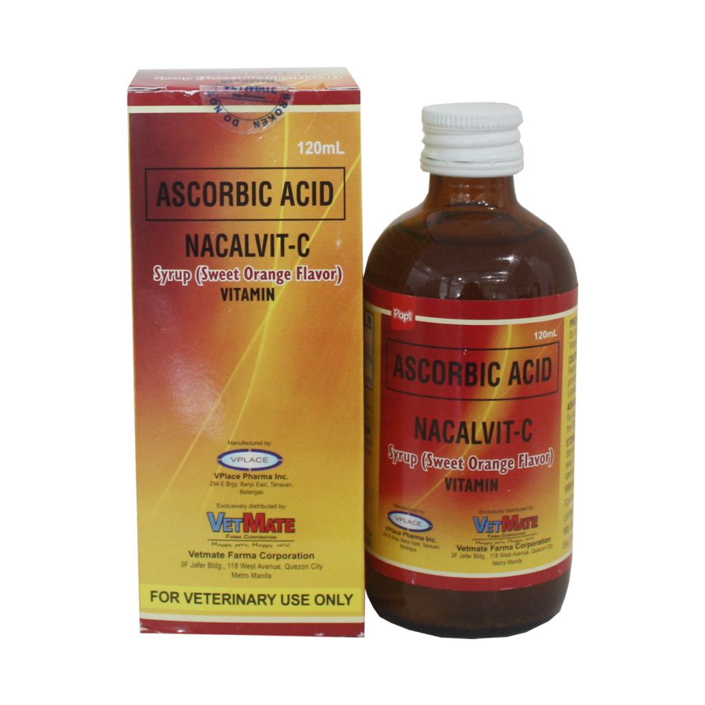 Papi Nacalvit-C 120ml Syrup (Multivitamins & Minerals) Sweet Orange ...
