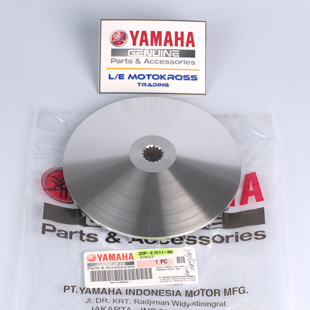 Genuine Original Yamaha Sheave Primary Fixed (Drive face) 2DP-E7611-00 Aerox V1V2 Nmax V1V2 ...
