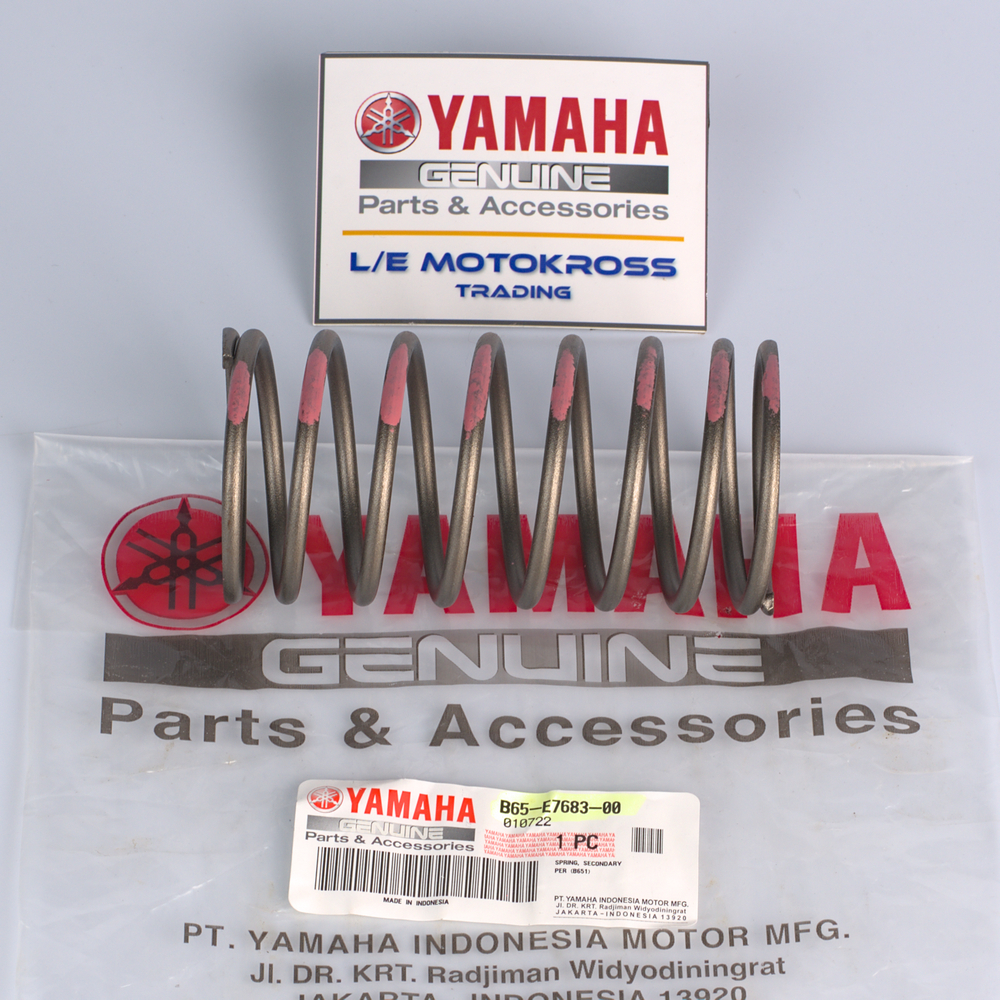 Genuine Original Yamaha Secondary (Center) Spring B65-E7683-00 Aerox V1 ...