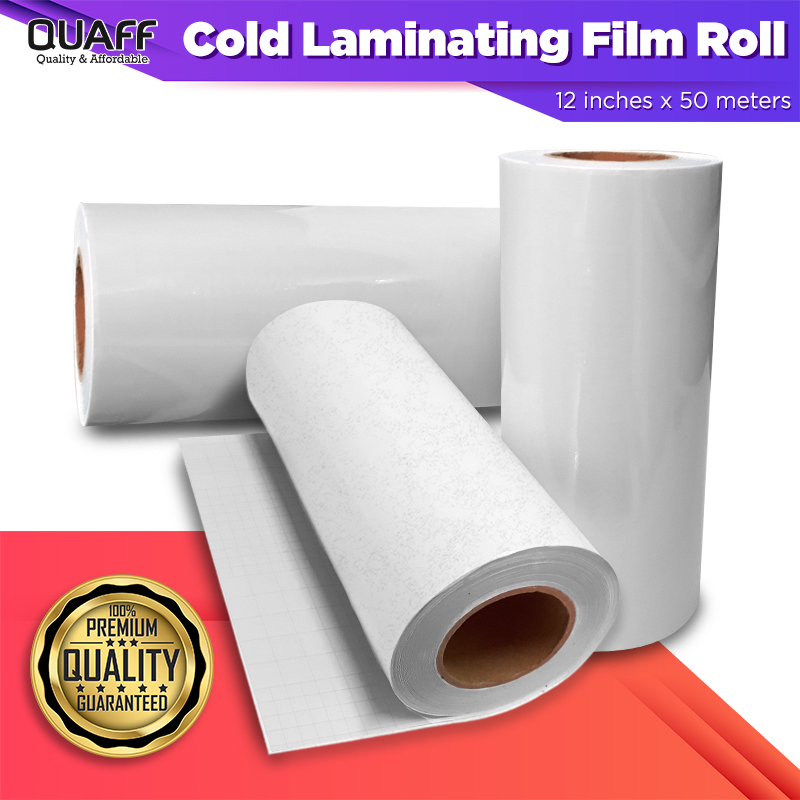 12inches Cold Laminating Film / Photo Top Roll Glossy / Matte / Glitter ...