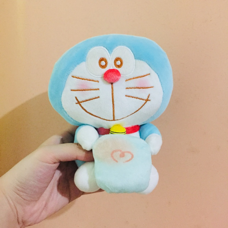 Rare Toasted Marshmallow Doraemon mascot plush | Shopee Philippines