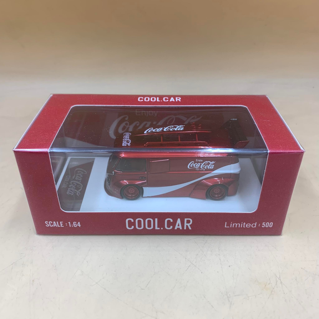 Time Micro 1/64 Scale Volkswagen (VW) T1 Coca Cola Die-cast Car Red ...