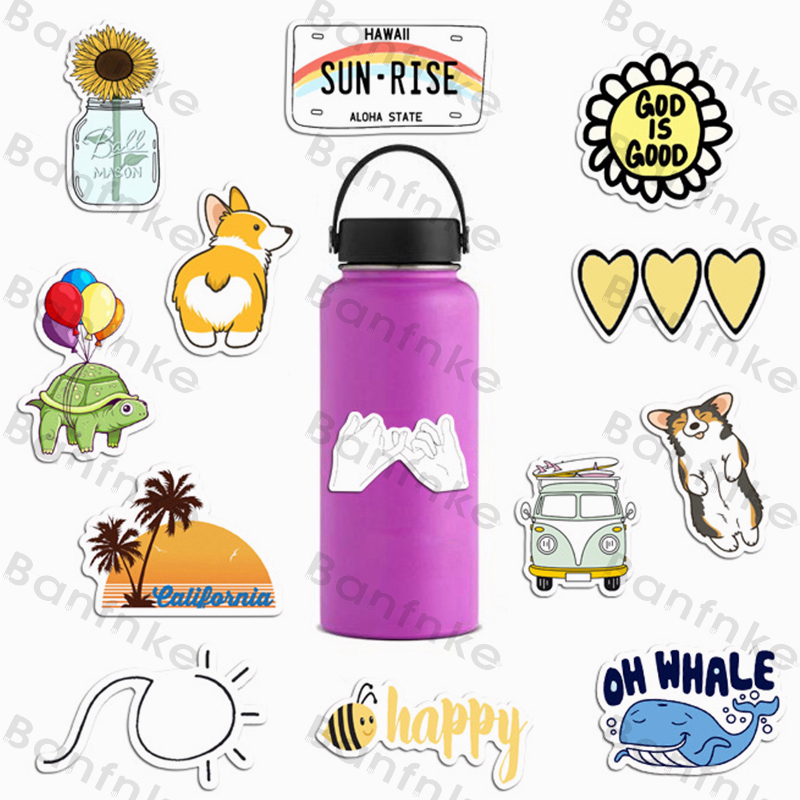 Aquaflask Sticker Waterproof Sticker For Tumbler Cute Sticker Aesthetic ...