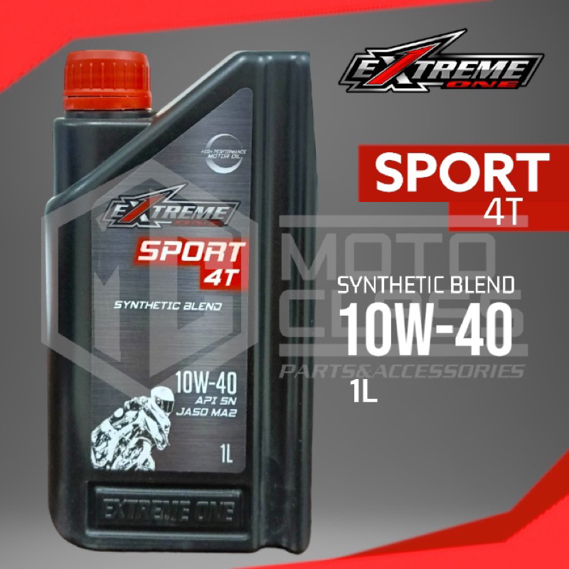 EXTREME ONE SPORT 4T 10W-40 1L | Shopee Philippines