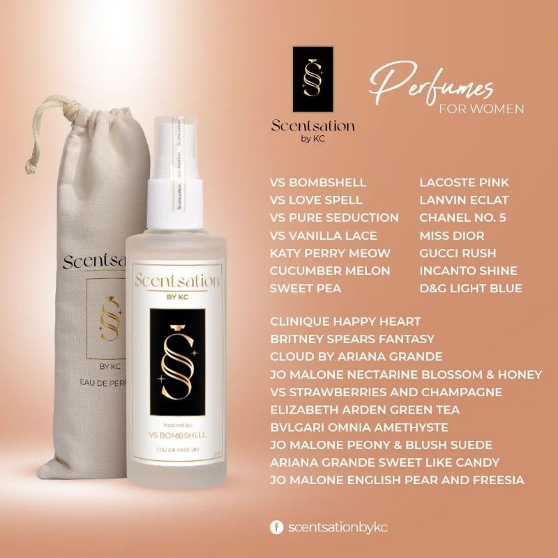 Scentsation Perfume For Women | Shopee Philippines