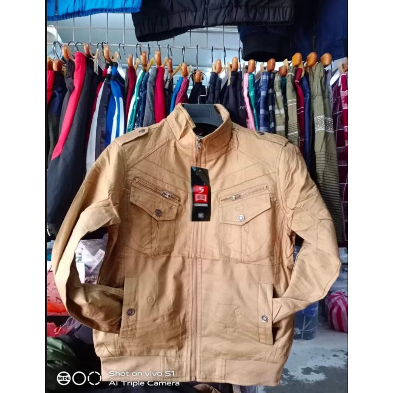 BEST SELLER MILITARY CARGO JACKET PREMIUM QUALITY | Shopee Philippines