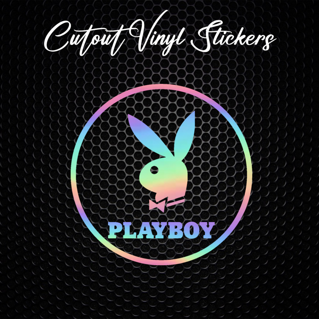 Playboy WATERPROOF STICKER VINYL decal for phone, mug, motor, car ...