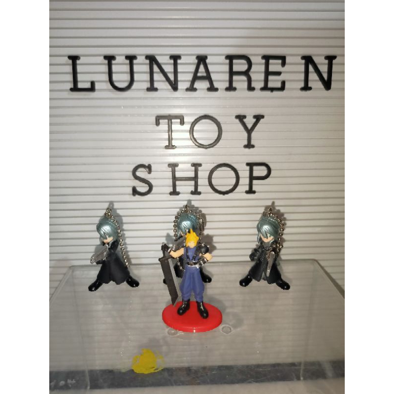 final fantasy keychain and coca cola figure | Shopee Philippines