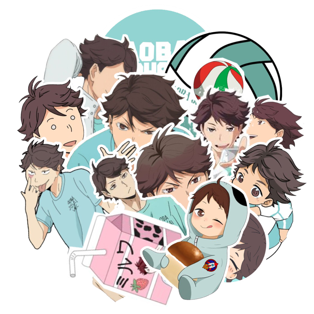 Haikyuu Oikawa Tooru Anime Sticker Pack (35pcs) | Shopee Philippines