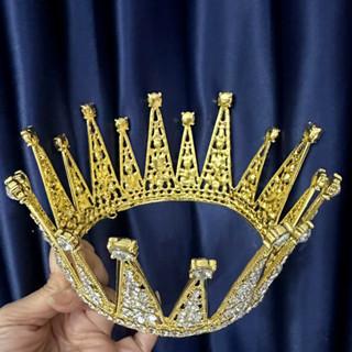 PRINCE ELEGANT PAGEANT CROWN SILVER | PRINCE CROWNS FOR PAGEANT PARTY ...