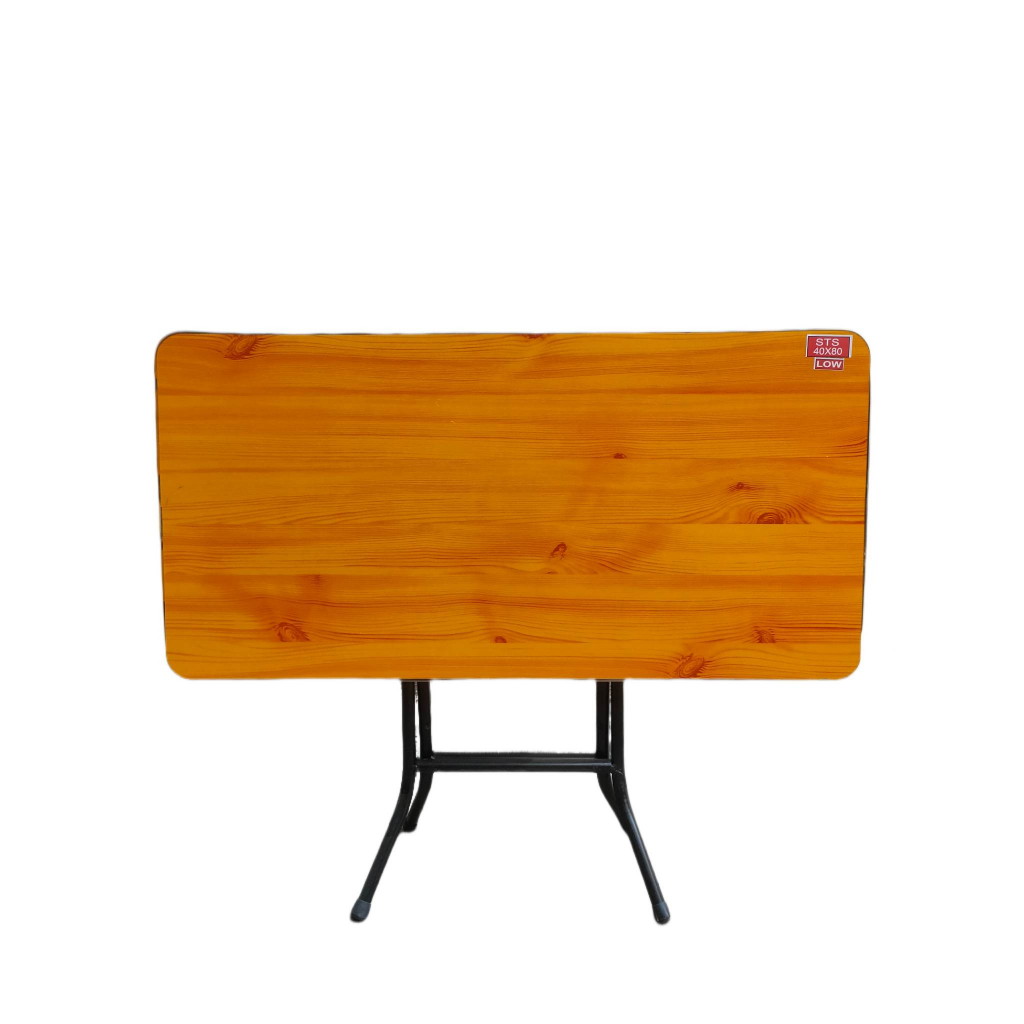 WOOD Folding Table with STAINLESS Siding (STS 40x80) (1PC per ...