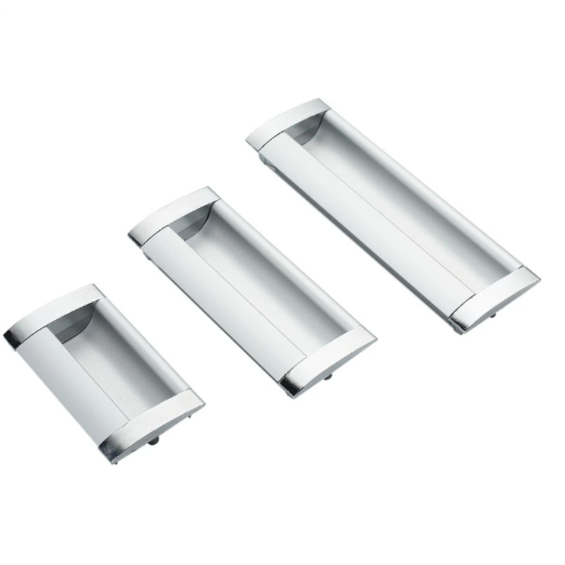 Built-in Cabinet Door Handle Sliding Door Slotted Embedded Inner Buckle ...