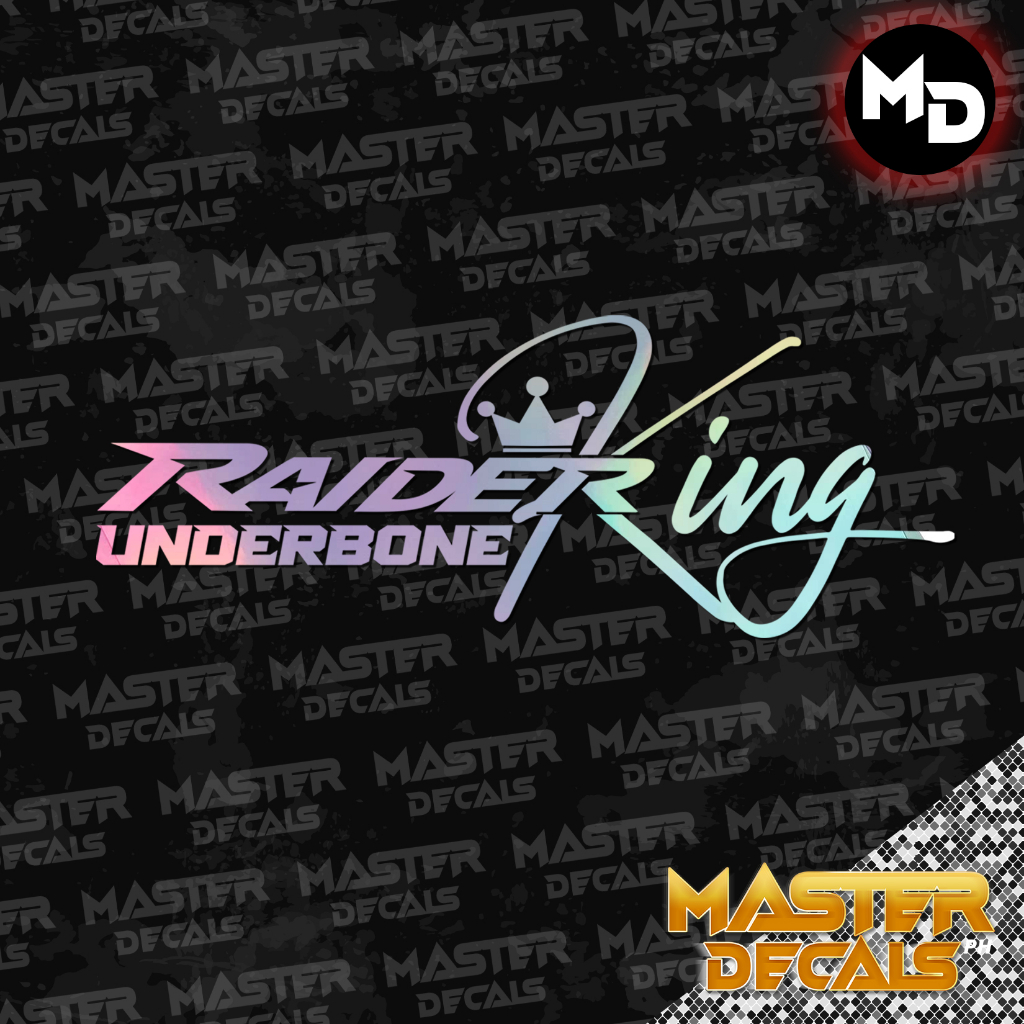 Raider King of Underbone Sticker | Shopee Philippines