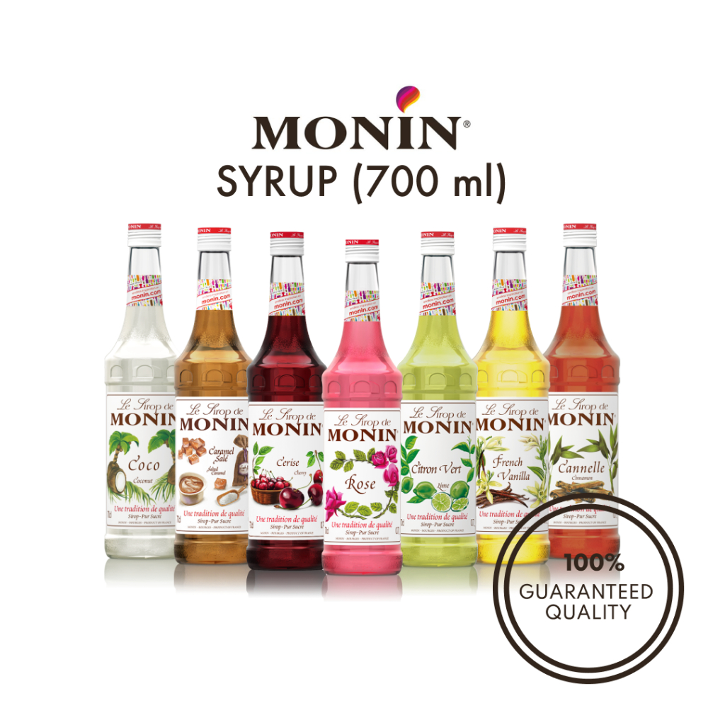 Monin Syrup 700ml (55 Assorted Flavors) | Shopee Philippines