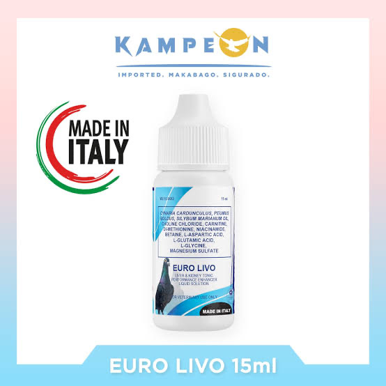 Kampeon Euro Livo 15ml Natural Liver Tonic Made in Italy | Shopee ...