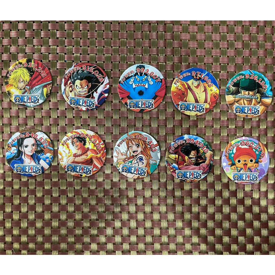 VOLTES 5 AND VOLTRON POGS REPACK - SET OF 10 - NARUTO, DRAGON BALL Z ...