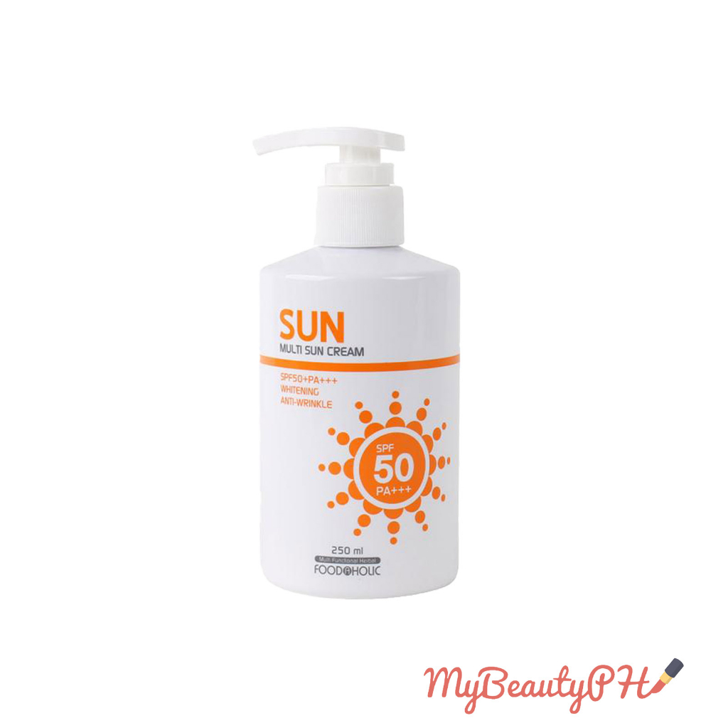 Foodaholic Sun Multi Sun Cream SPF50+ / PA+++ - 250ml | Shopee Philippines