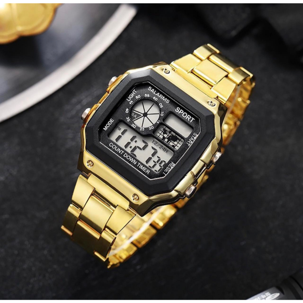 New Modern Japan Vintage Style Men's Unisex Watch Relo Led Light ...