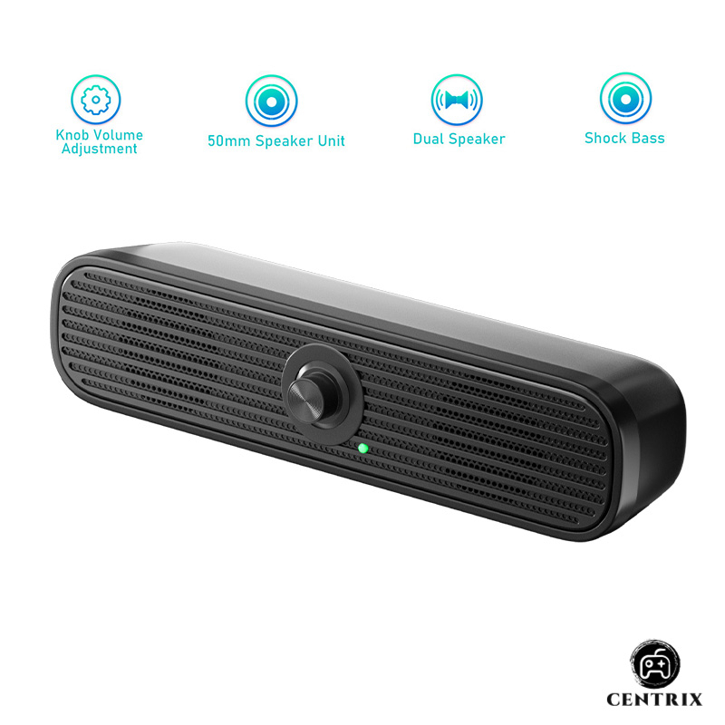 Centrix sales.Multi-Media Soundbar Wired Speaker Plug And Play With 360 ...