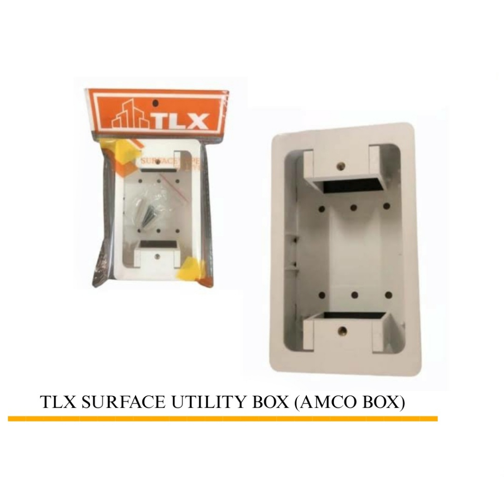 TLX SURFACE TYPE UTILITY BOX (AMCO BOX) | Shopee Philippines