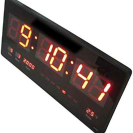 new cod 18 Inch Large Digital Display LED Wall Clock (Black) good ...