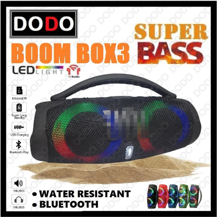 Boombox 3 MINI RGB Bluetooth Portable Wireless Speaker Xtreme 3 ...