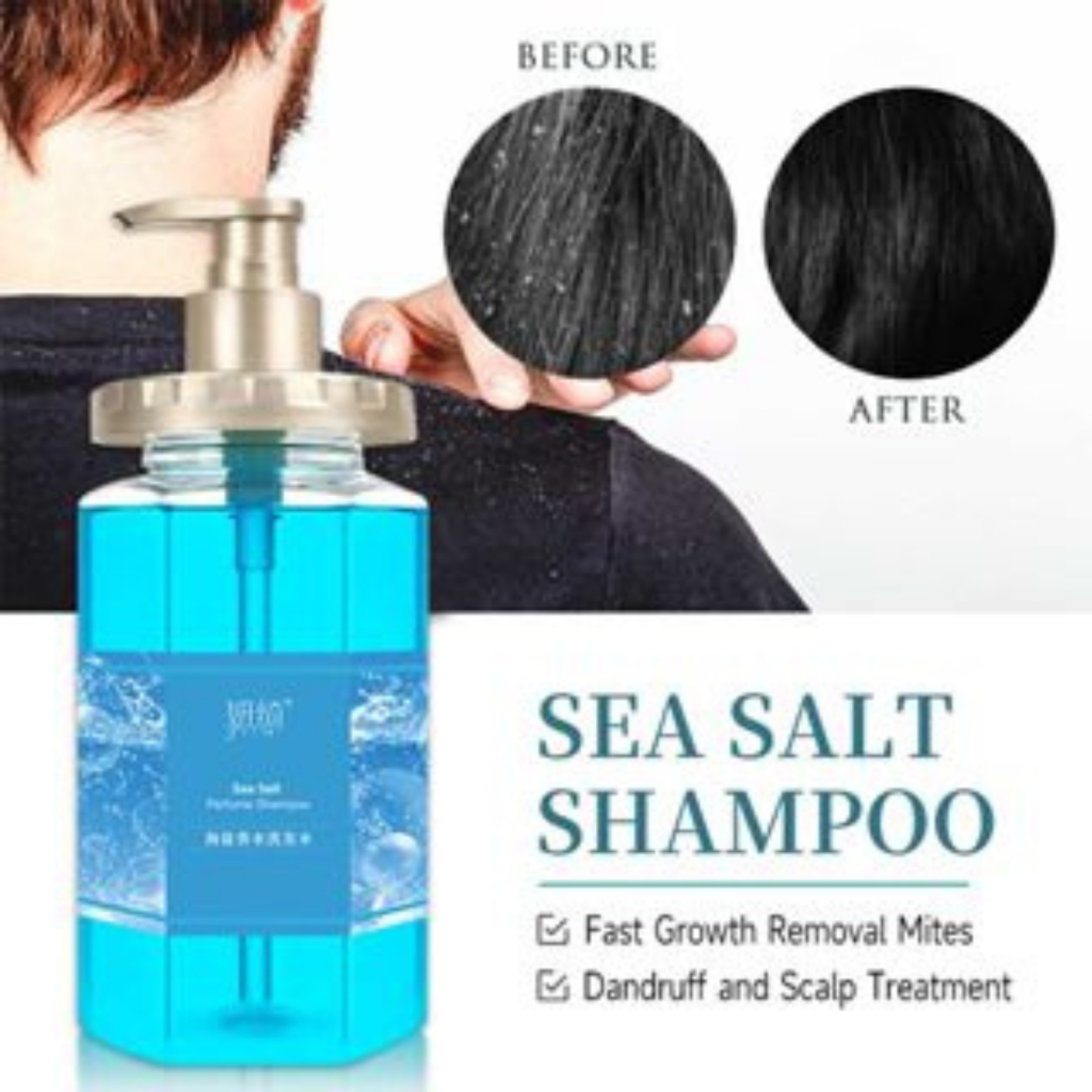 Amino Acid Shampoo Sea Salt Shampoo Anti-Dandruff Oil Control Treat ...