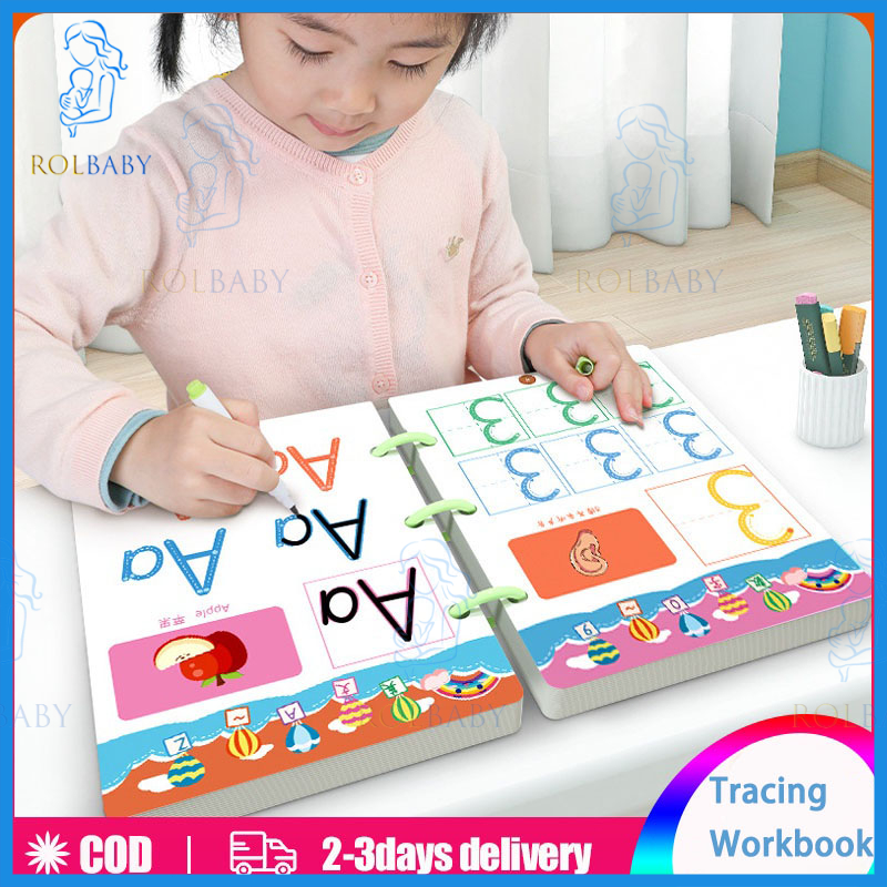 【COD】 Magic Tracing Workbook Educational Toys Logical Thinking Training ...