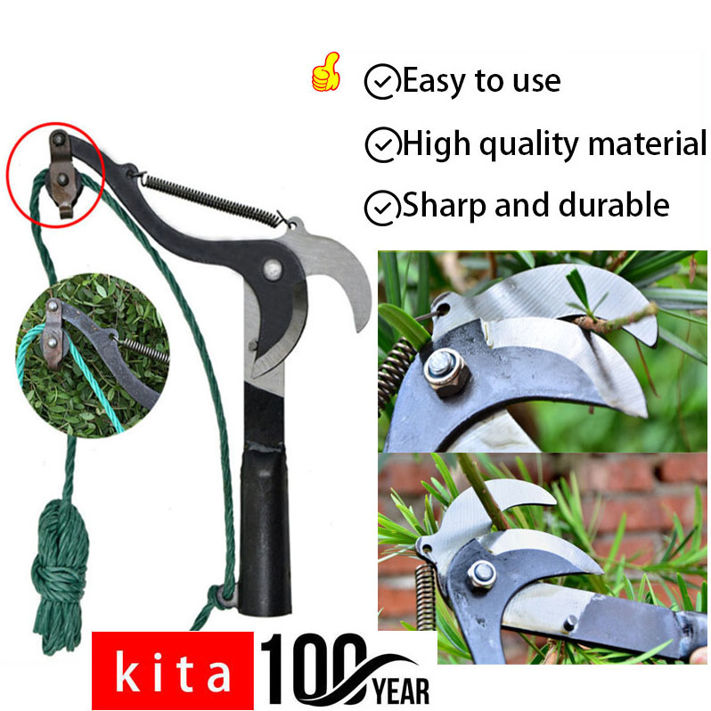 with Rope )### Pruning Shears Trimmer High-Altitude Extension Lopper ...